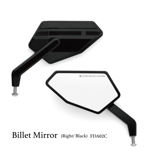Billet Mirror right | UNITED BLOCK CUSTOMS